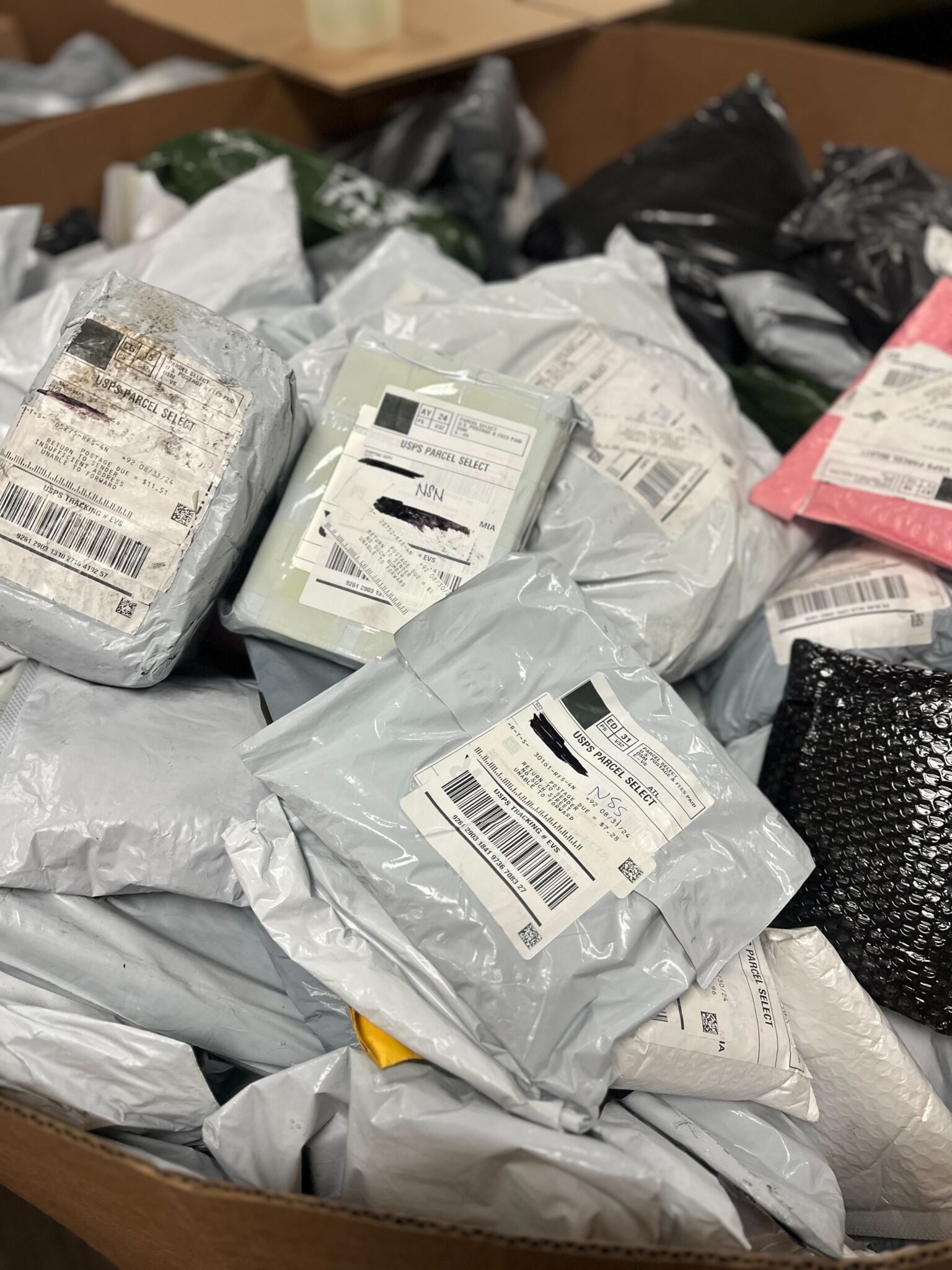 Real Unclaimed Mail – GRP Liquidations